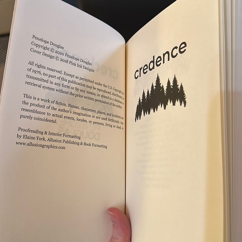 Credence by Penelope Douglas, Paperback | Pangobooks