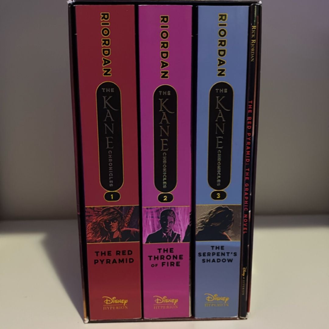 Kane Chronicles, the Paperback Box Set (the Kane Chronicles Box Set ...