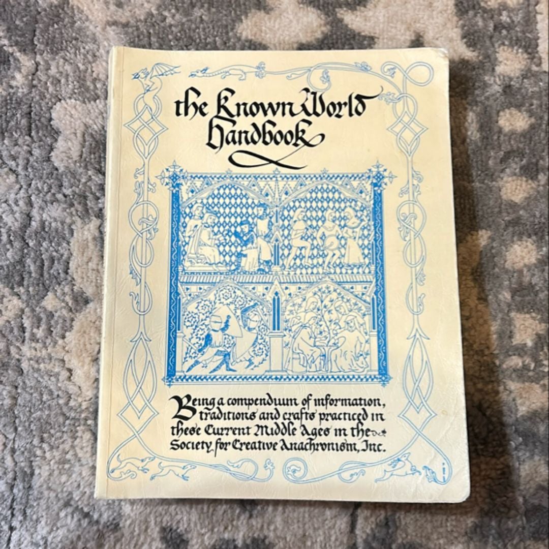 The Known World Handbook (Third Edition) by Stewart Baron, Paperback ...