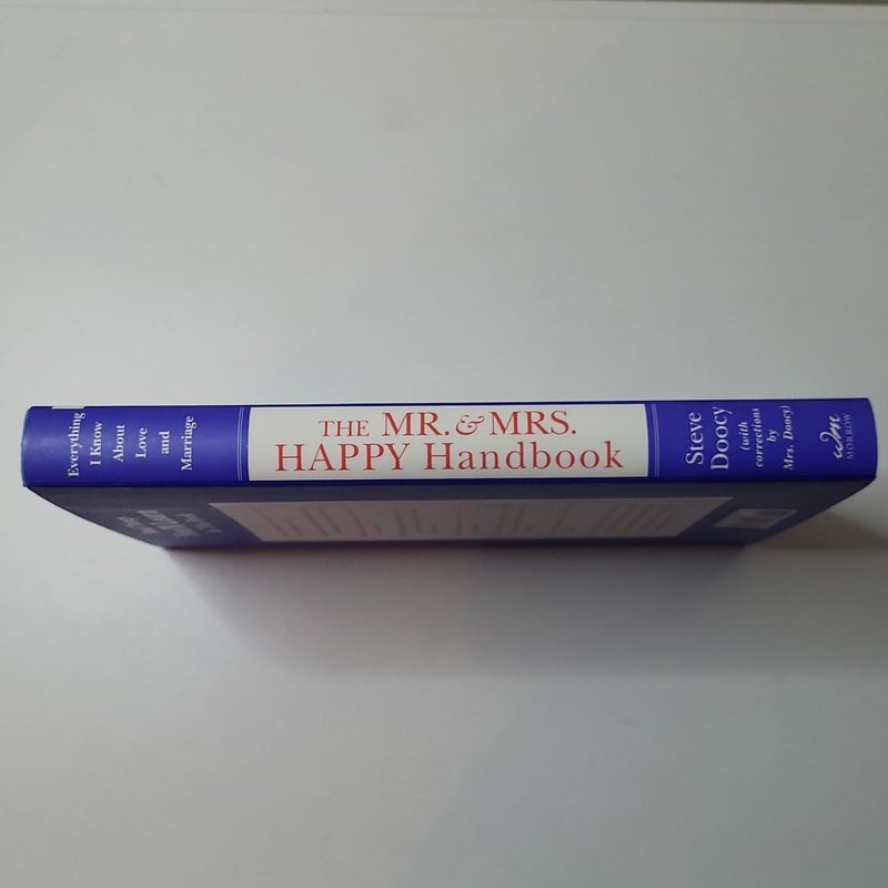 The Mr. and Mrs. Happy Handbook by Steve Doocy, Hardcover | Pangobooks