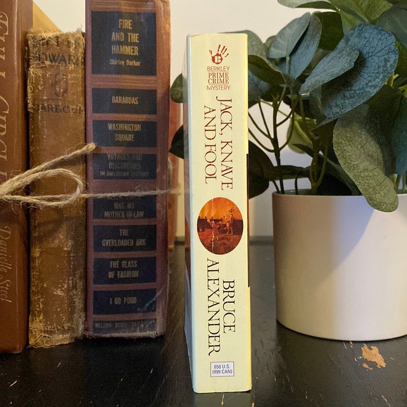 Jack, Knave and Fool by Bruce Alexander