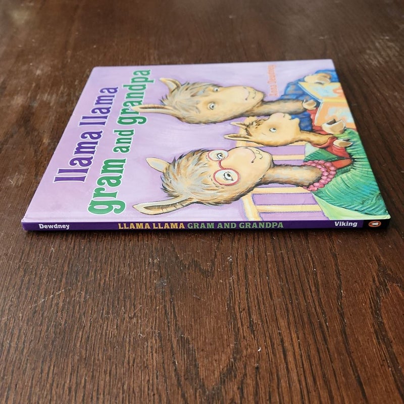 Llama Llama Gram and Grandpa