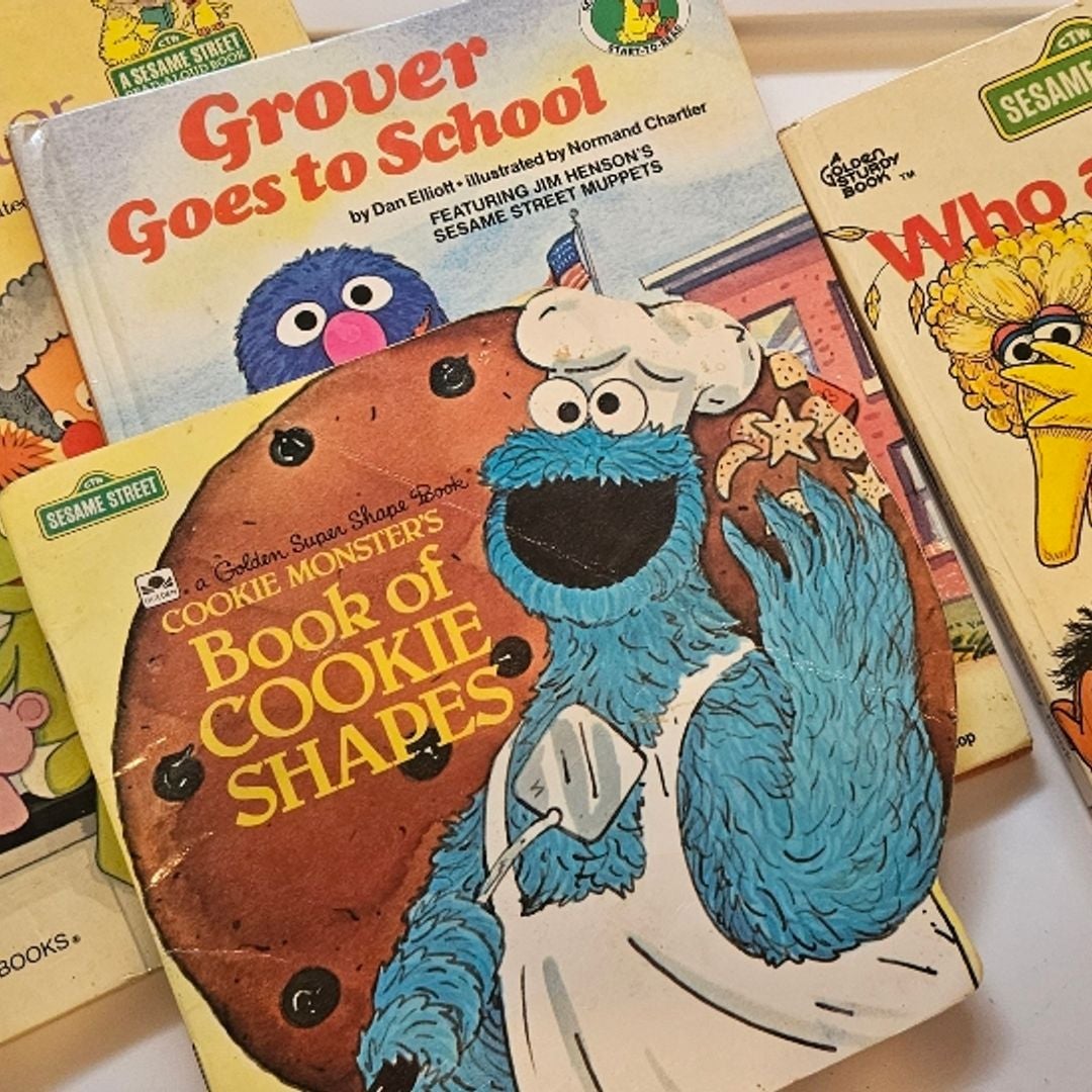 Vintage sesame street golden books by Golden books, Hardcover | Pangobooks