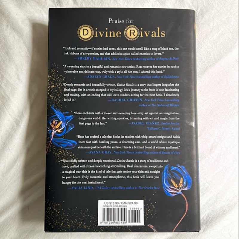 Divine Rivals by Rebecca Ross, Hardcover | Pangobooks