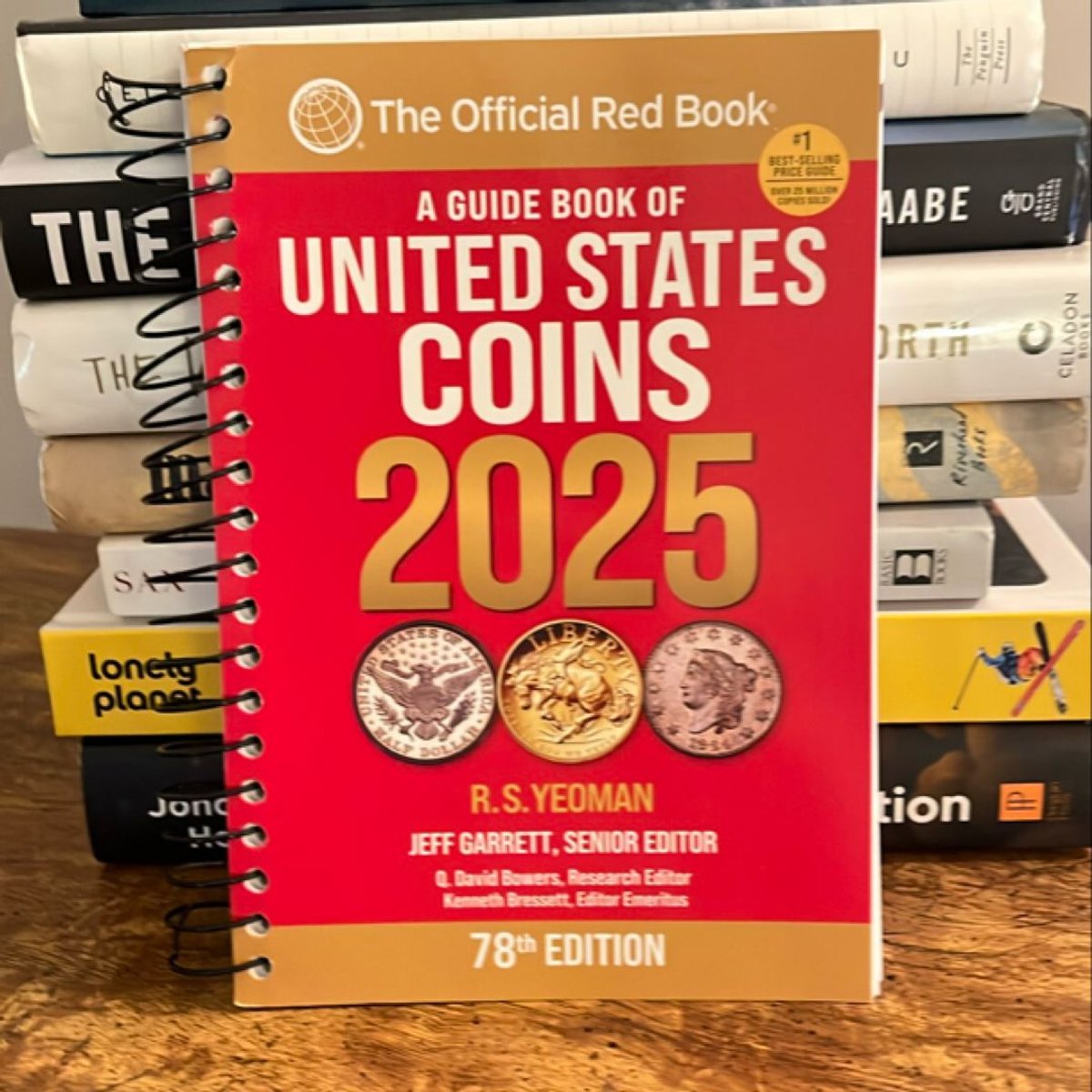 A Guide Book of United States Coins 2025 Redbook Spiral by Jeff Garrett