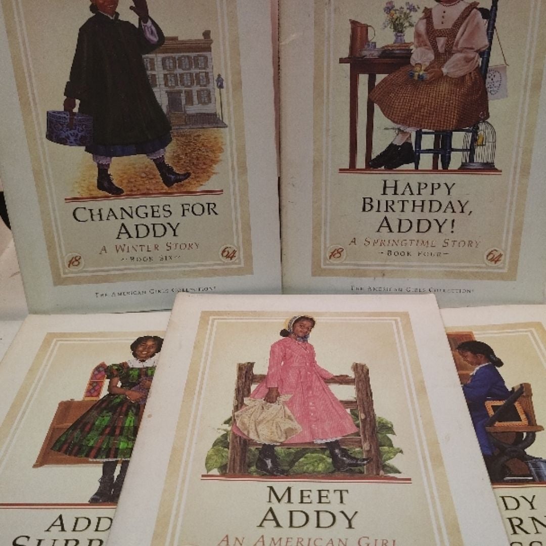 American Girl Addy 5 Book Set (Books 1-4, 6) - Pleasant Company ...