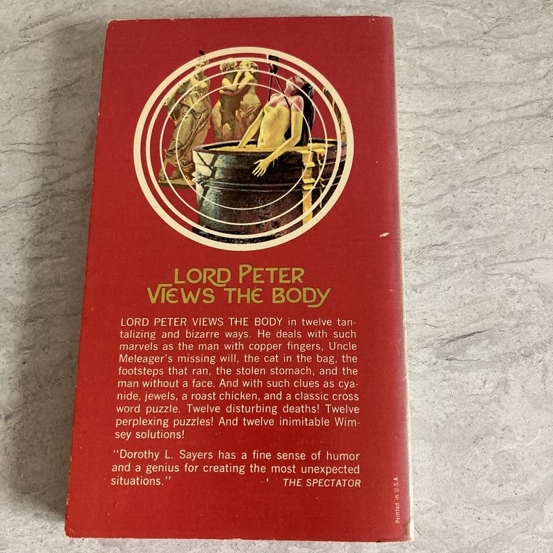 Lord Peter Views the Body by Dorothy L. Sayers, Paperback | Pangobooks