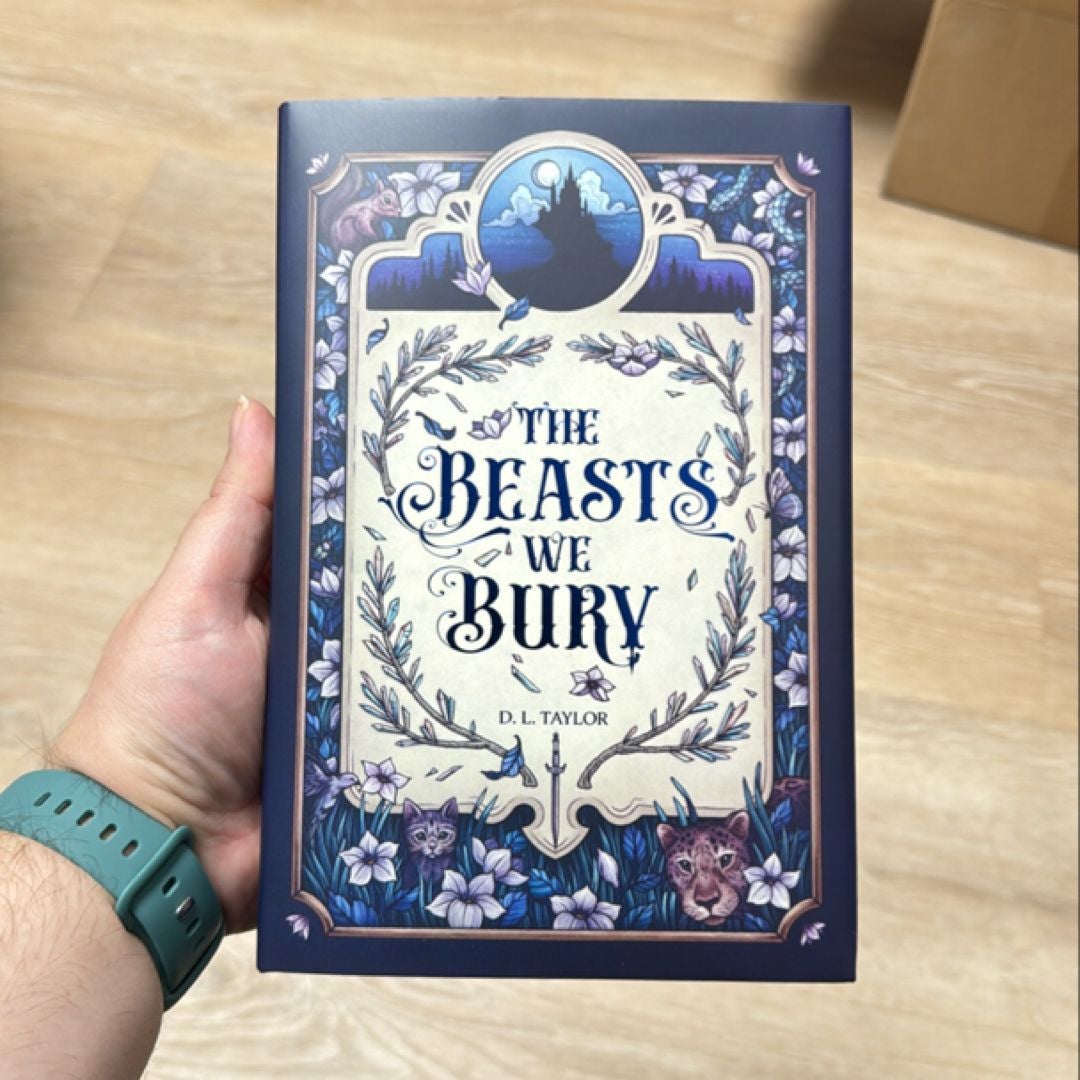 The Beasts We Bury (OwlCrate exclusive special edition) by D.L. Taylor, Hardcover | Pangobooks