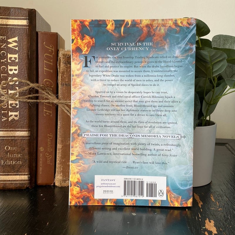 The Legion of Flame by Anthony Ryan, Paperback | Pangobooks