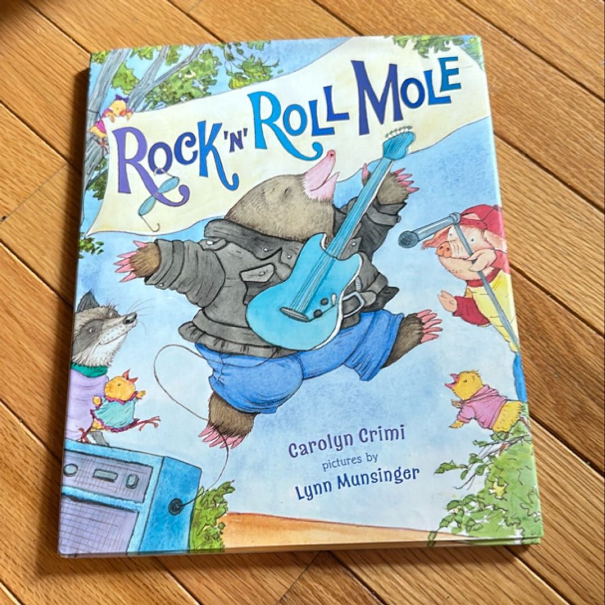 Rock 'N' Roll Mole by Carolyn Crimi