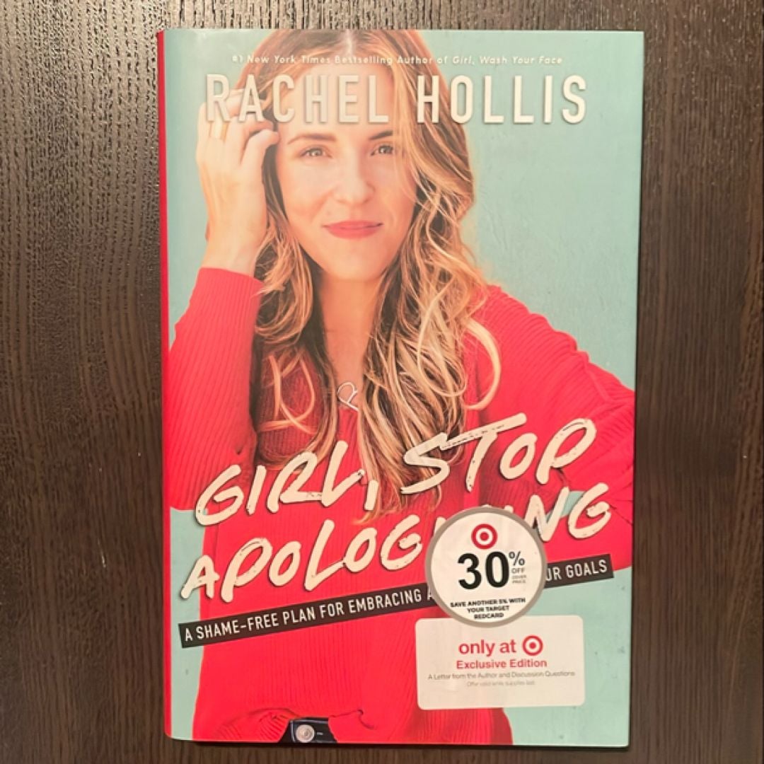 Girl, Stop Apologizing by Rachel Hollis, Hardcover | Pangobooks