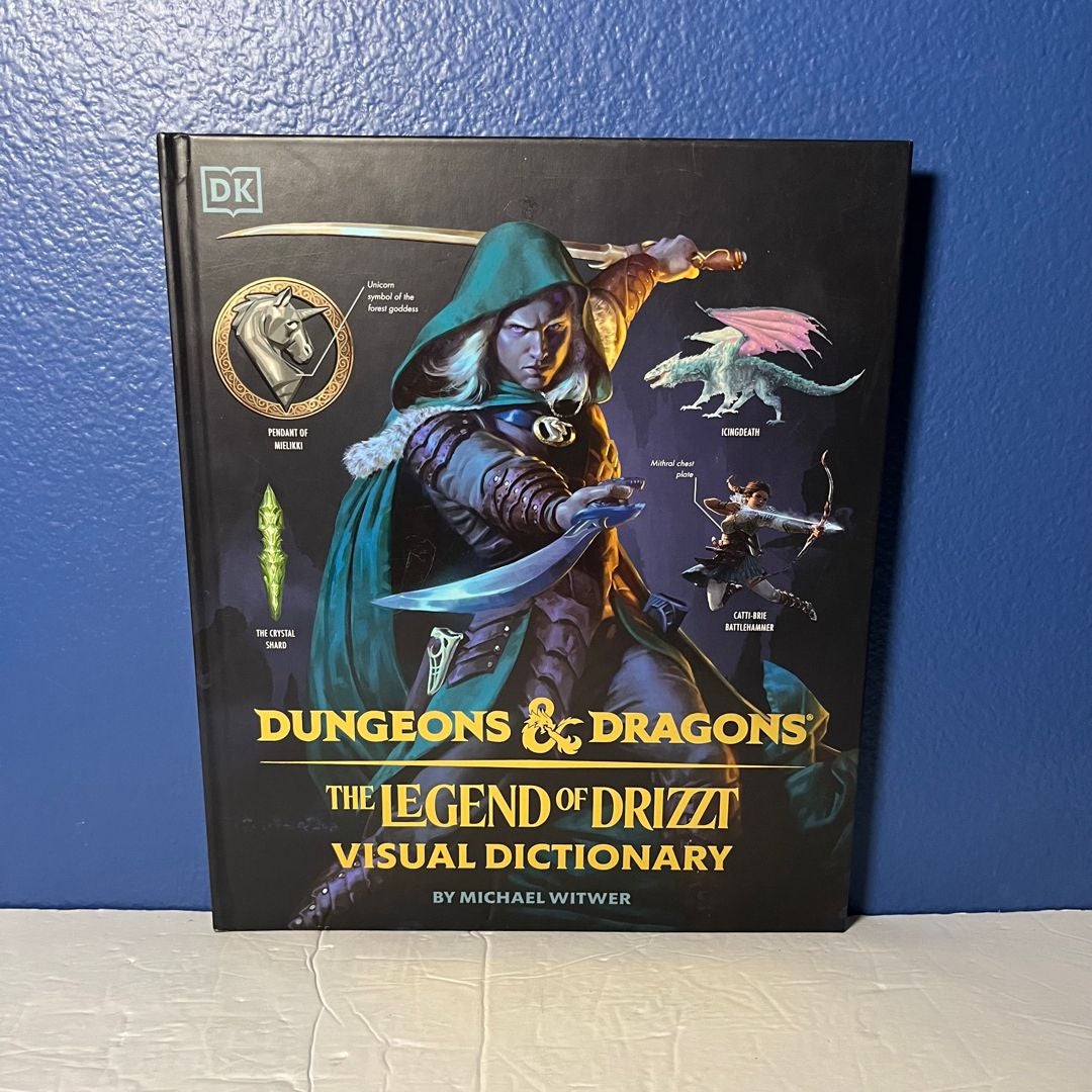 Dungeons and Dragons the Legend of Drizzt Visual Dictionary by Michael ...