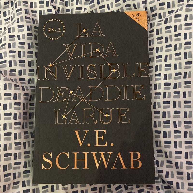 La vida invisible de Addie LaRue || The Invisible Life of Addie Larue by V. E. Schwab, Paperback ...