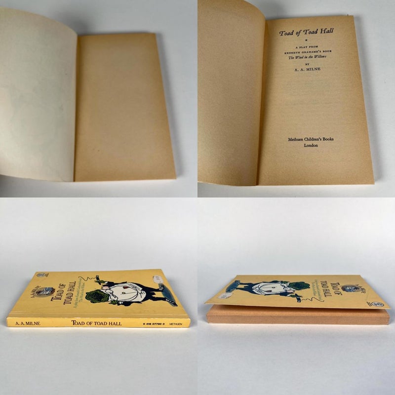 Toad of Toad Hall by Kenneth Grahame