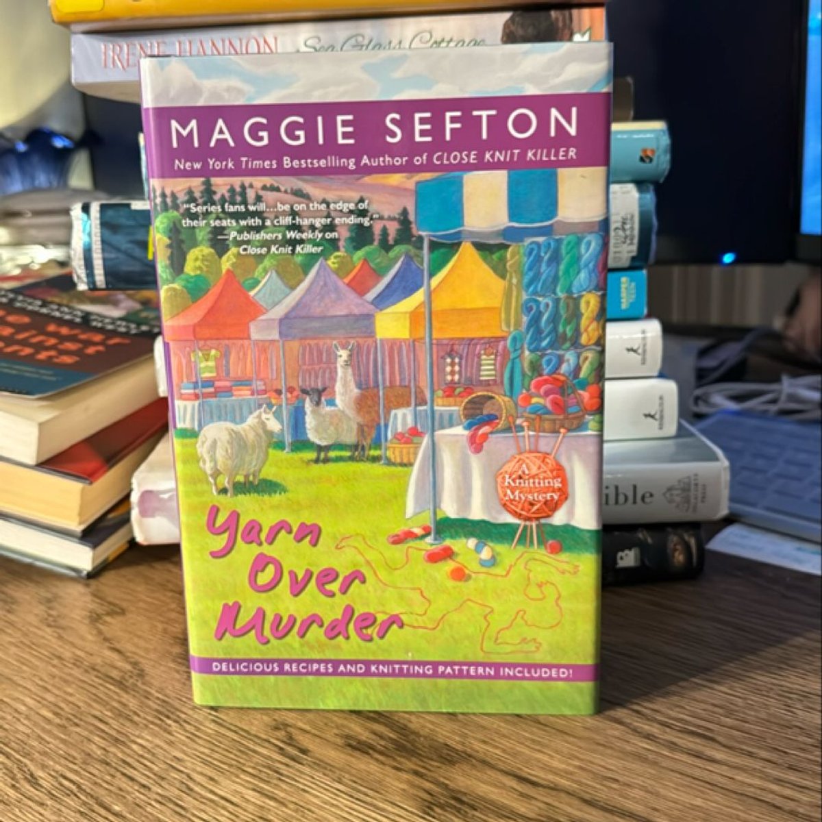 Yarn over Murder by Maggie Sefton