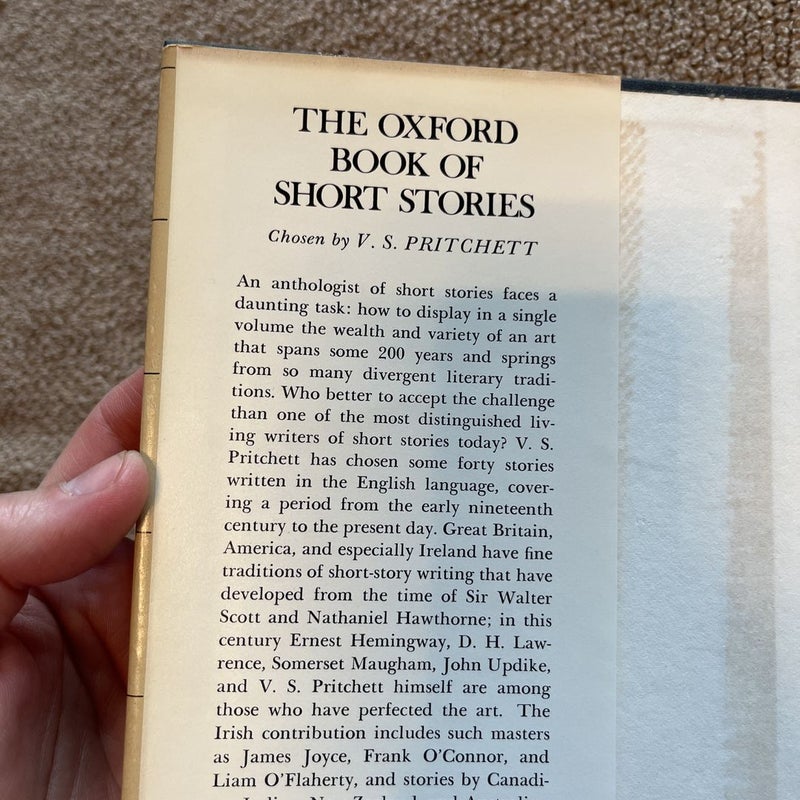 The Oxford Book of Short Stories by V. S. Pritchett, Hardcover | Pangobooks
