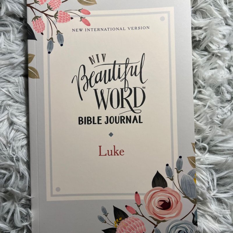 NIV Beautiful Word Bible Journal Luke Edition by Zondervan