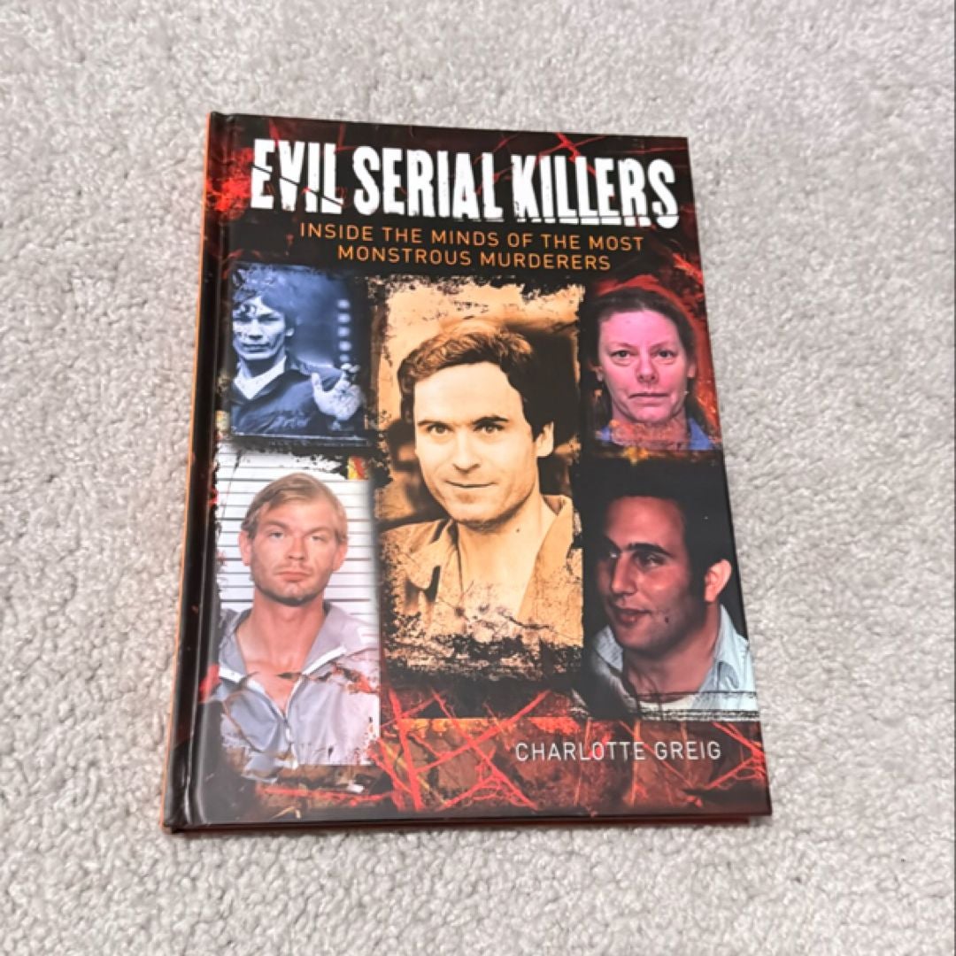 Evil serial killers by Charlotte Greig, Hardcover | Pangobooks