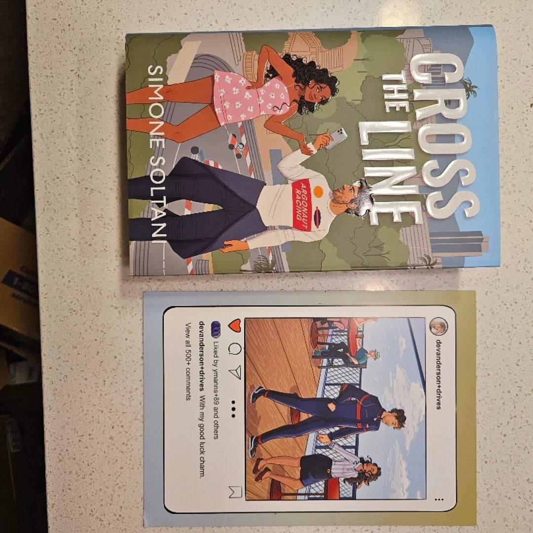 Cross The Line by Simone Soltani, Hardcover | Pangobooks