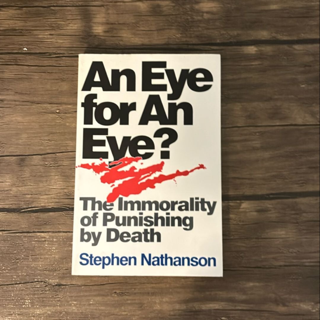 An Eye for an Eye by Stephen Nathanson, Paperback | Pangobooks