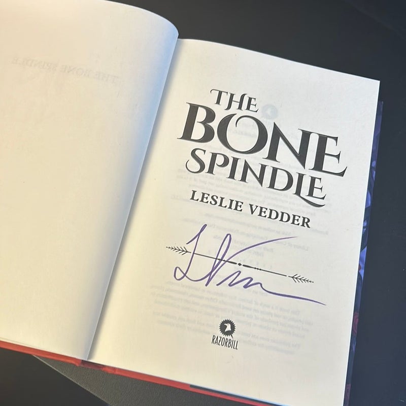 The Bone Spindle by Leslie Vedder, Hardcover | Pangobooks