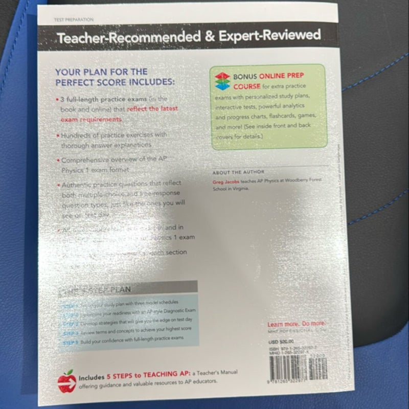 5 Steps to a 5: AP Physics 1: Algebra-Based 2024 by Greg Jacobs