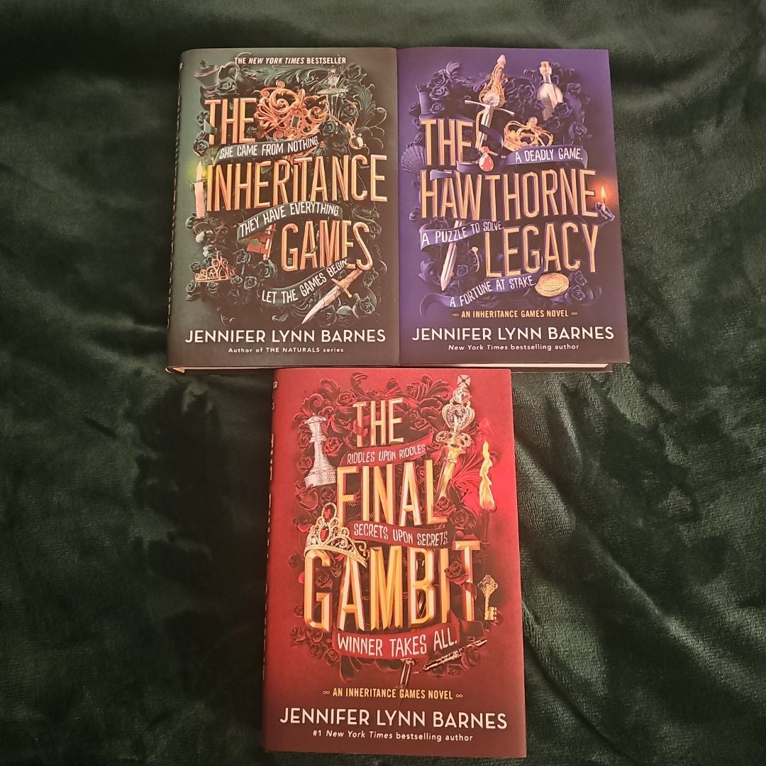 The Inheritance Games series by Jennifer Lynn Barnes, Hardcover ...