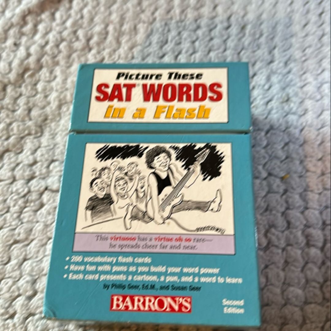 Picture These SAT Words in a Flash by Philip Geer