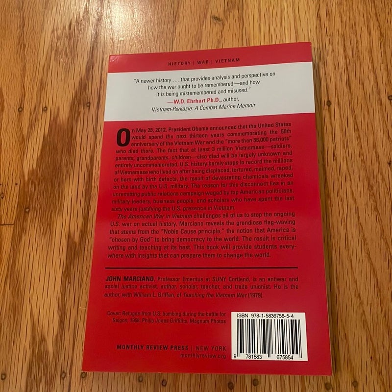 The American War in Vietnam by John Marciano
