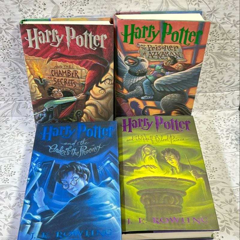 Harry Potter 5 Hardcover Bundle by J. K. Rowling, Hardcover | Pangobooks