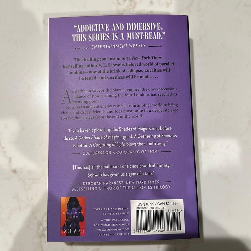 A Conjuring of Light by V. E. Schwab, Paperback | Pangobooks