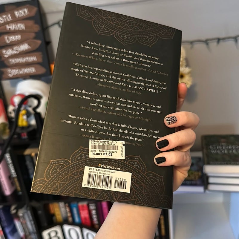 A Song of Wraiths and Ruin by Roseanne A. Brown, Hardcover | Pangobooks
