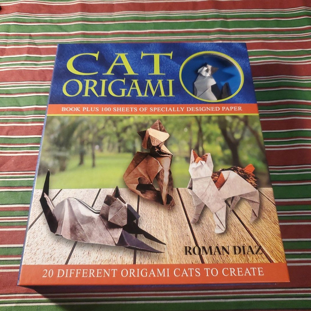Cat Origami by Roman Diaz, Hardcover | Pangobooks