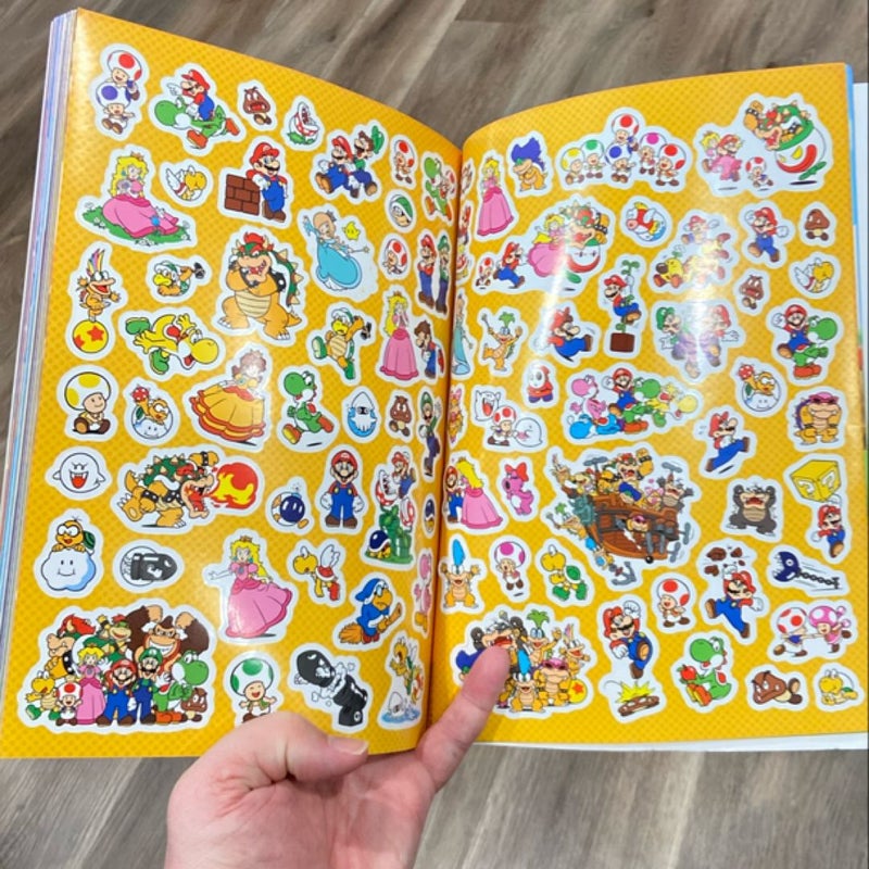 Super Mario Official Sticker Book (Nintendo®) by Steve Foxe