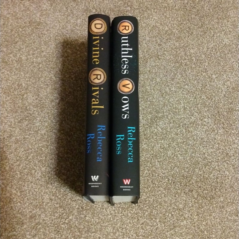 Divine Rivals & Ruthless Vows by Rebecca Ross Bundle First Edition ...
