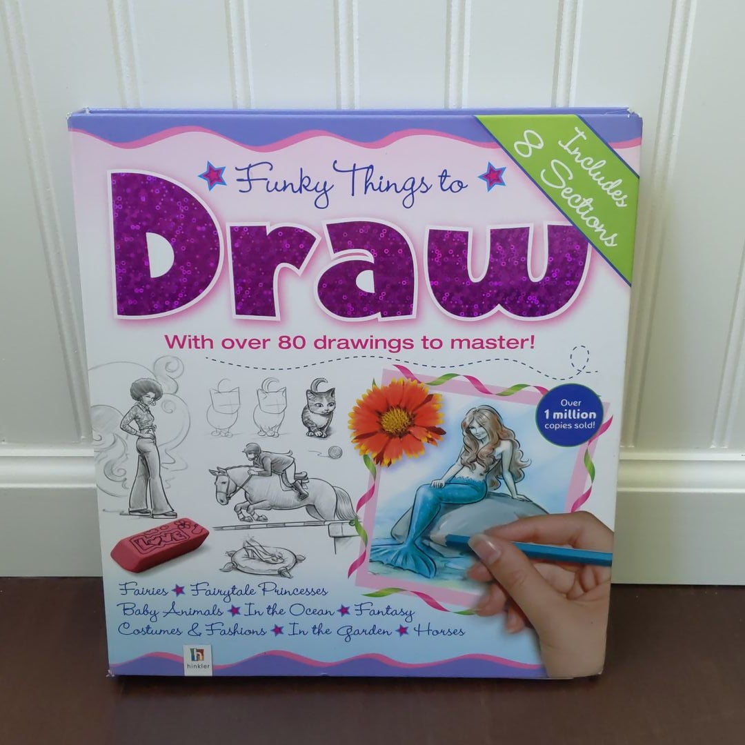 Funky Things to Draw by Hinkler Books, Hardcover | Pangobooks