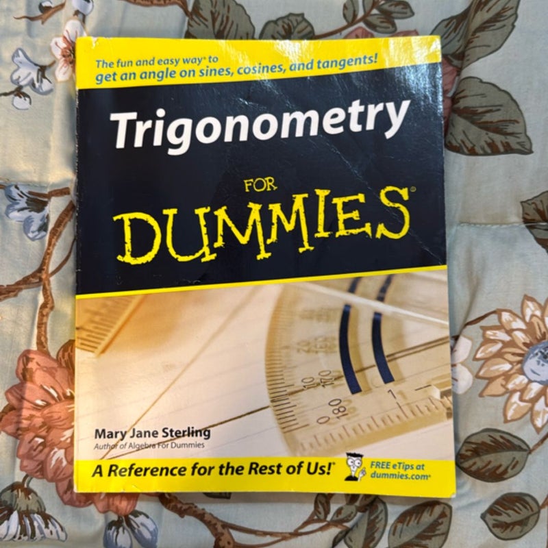 Trigonometry for Dummies by Mary Jane Sterling