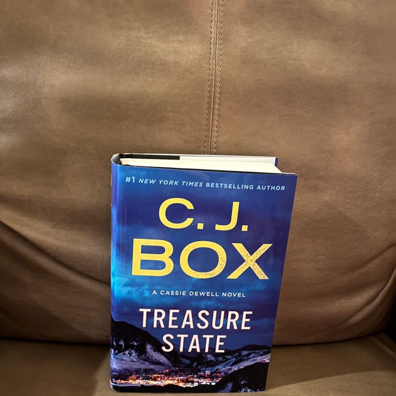 Treasure state by Cj box, Hardcover | Pangobooks