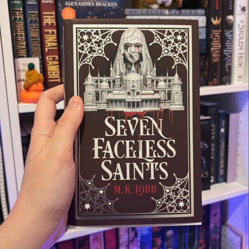 Seven Faceless Saints by M.K. Lobb , Hardcover | Pangobooks