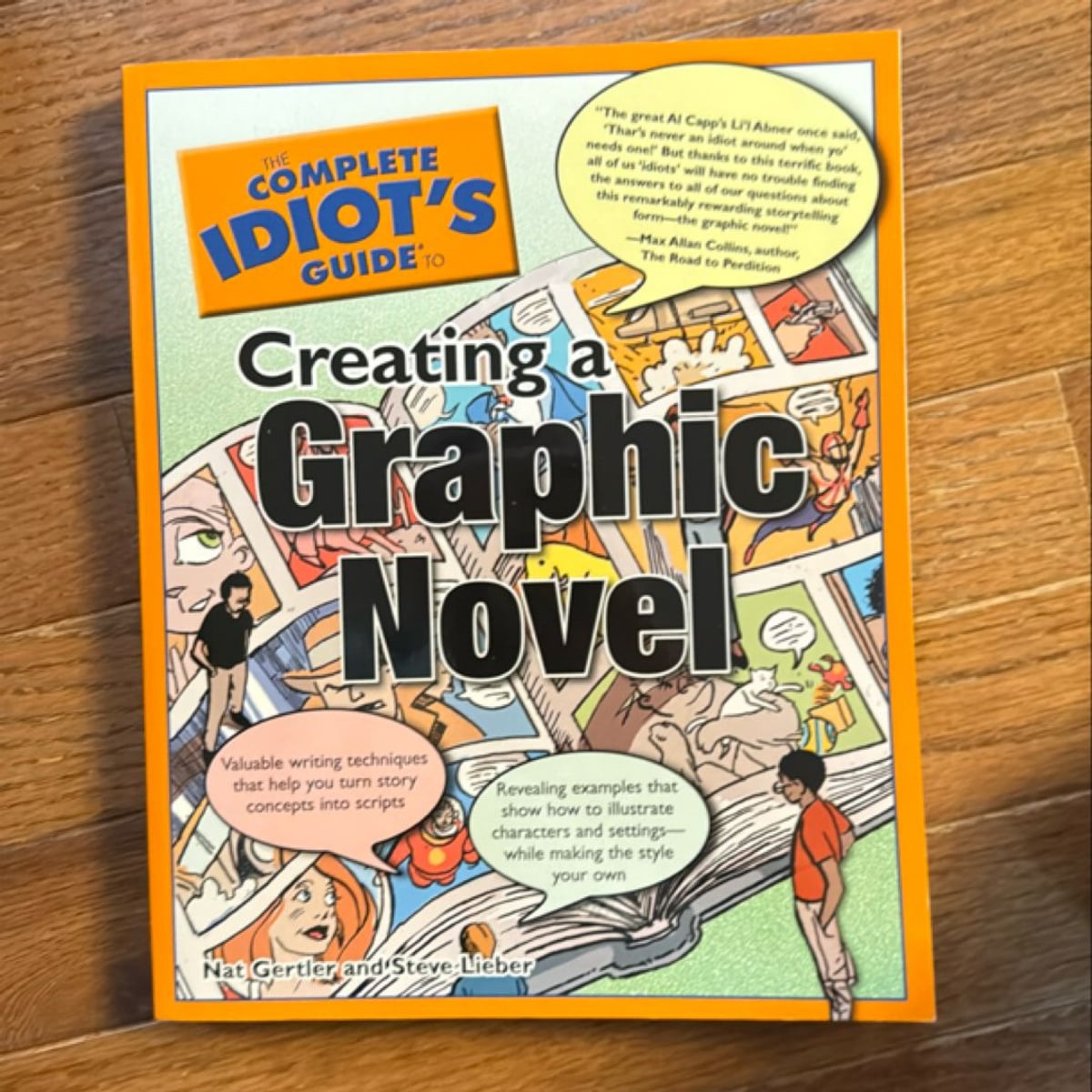 Creating a Graphic Novel by Nat Gertler, Steve Lieber