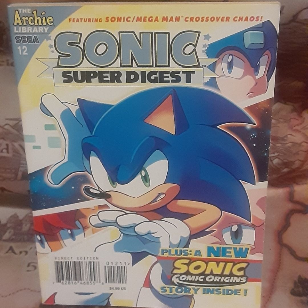 Sonic Super Digest 12 Archie Comic, Megaman crossover by Ian Flynn ...