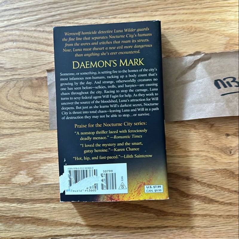 Daemon's Mark by Caitlin Kittredge