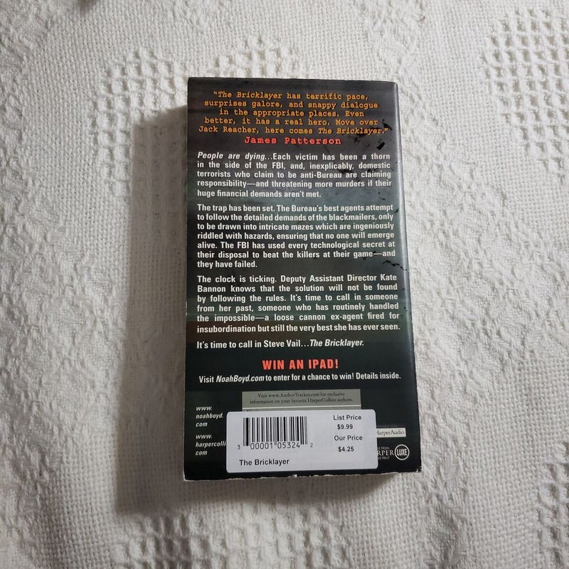 The Bricklayer by Noah Boyd