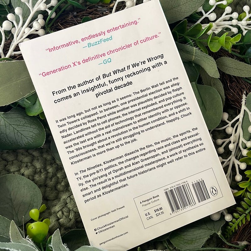 The Nineties by Chuck Klosterman, Paperback | Pangobooks