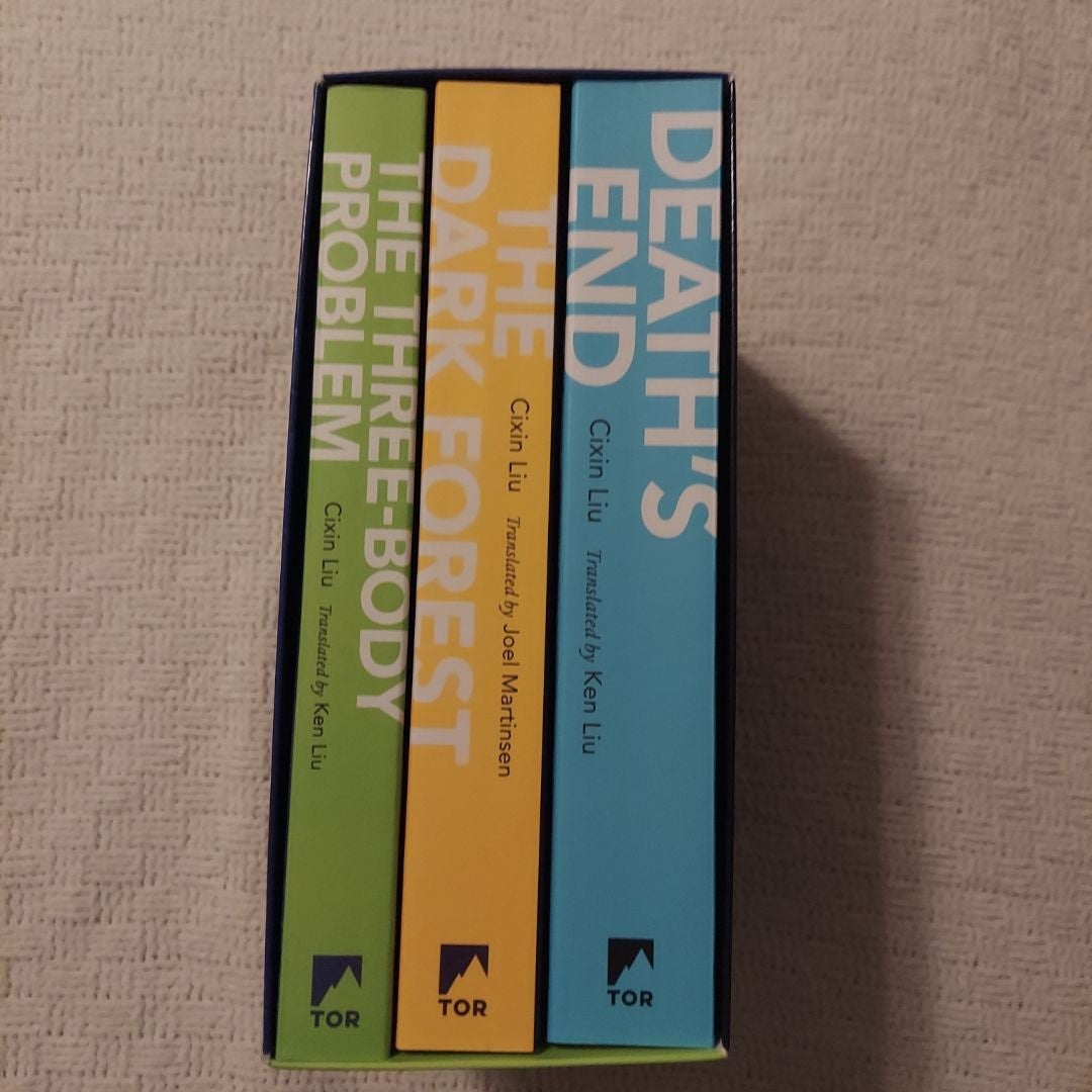Three-Body Problem Boxed Set by Cixin Liu, Ken Liu