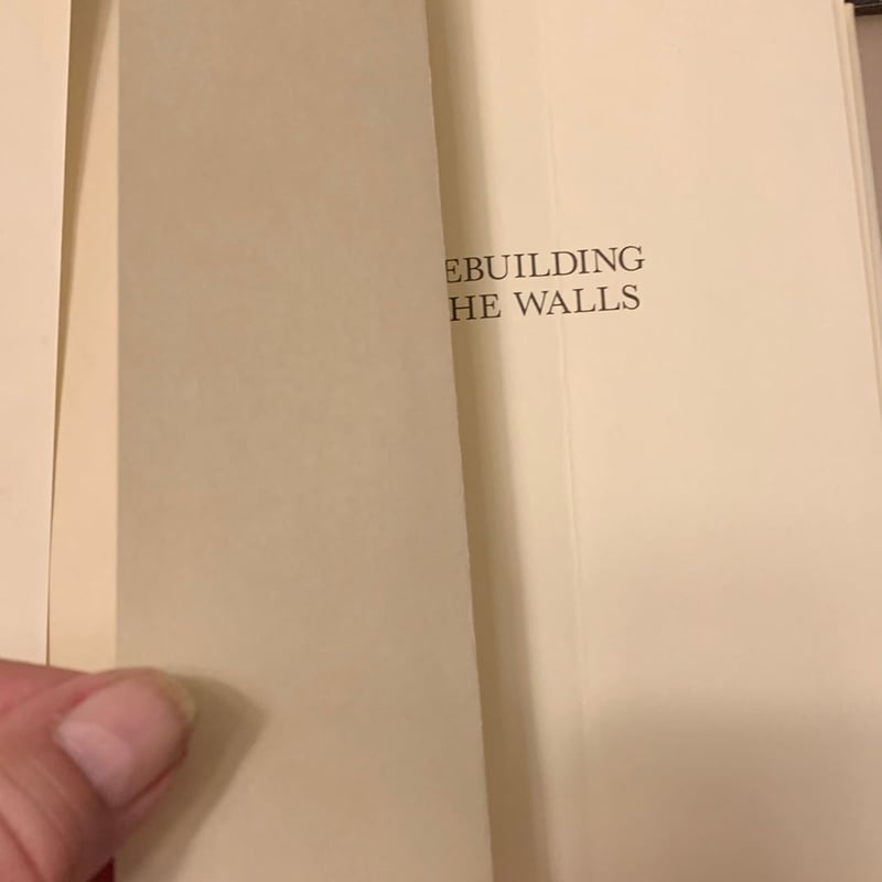 Rebuilding the Walls by Peter Waldron, George Grant