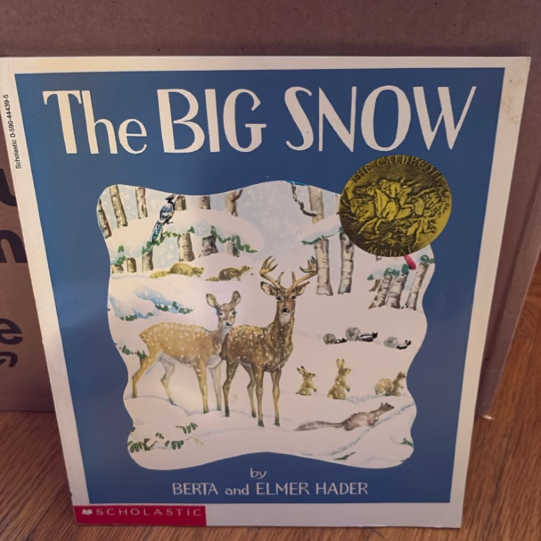 The Big Snow by Berta and Elmer Hader, Paperback | Pangobooks