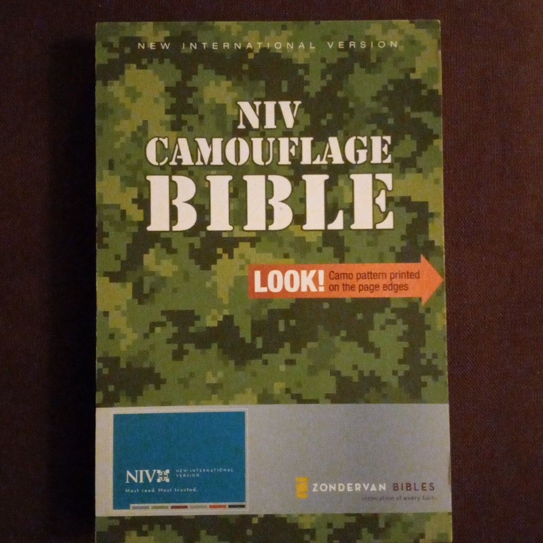 NIV Camo Bible by Zondervan Staff