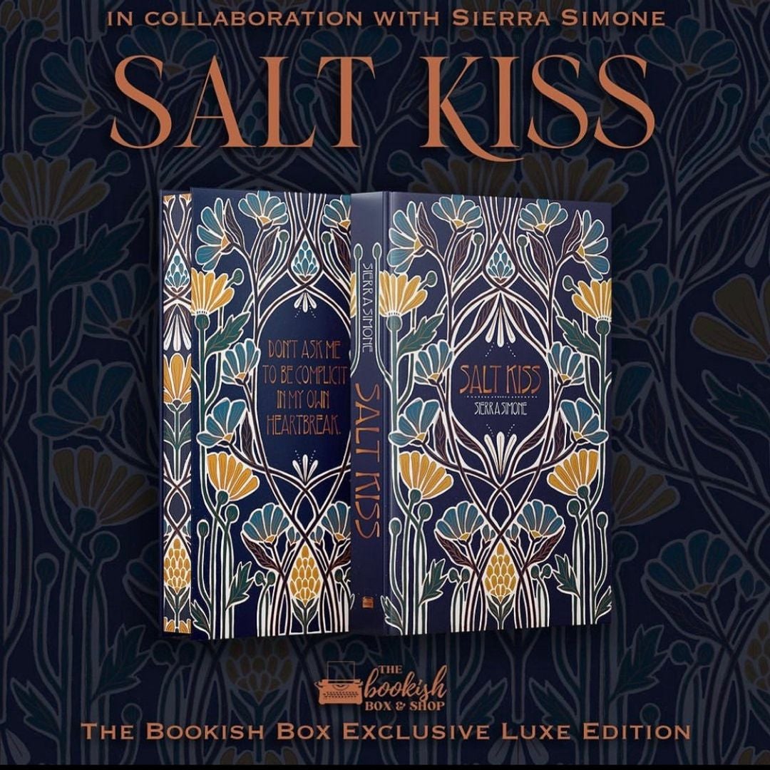Bookish Box Exclusive: Salt Kiss by Sierra Simone , Hardcover | Pangobooks