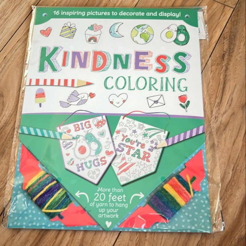 Kindness Coloring by Felicity French